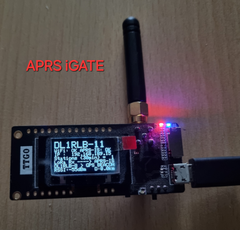 LORA APRS iGate – Web Flasher – Amateurfunkwelt